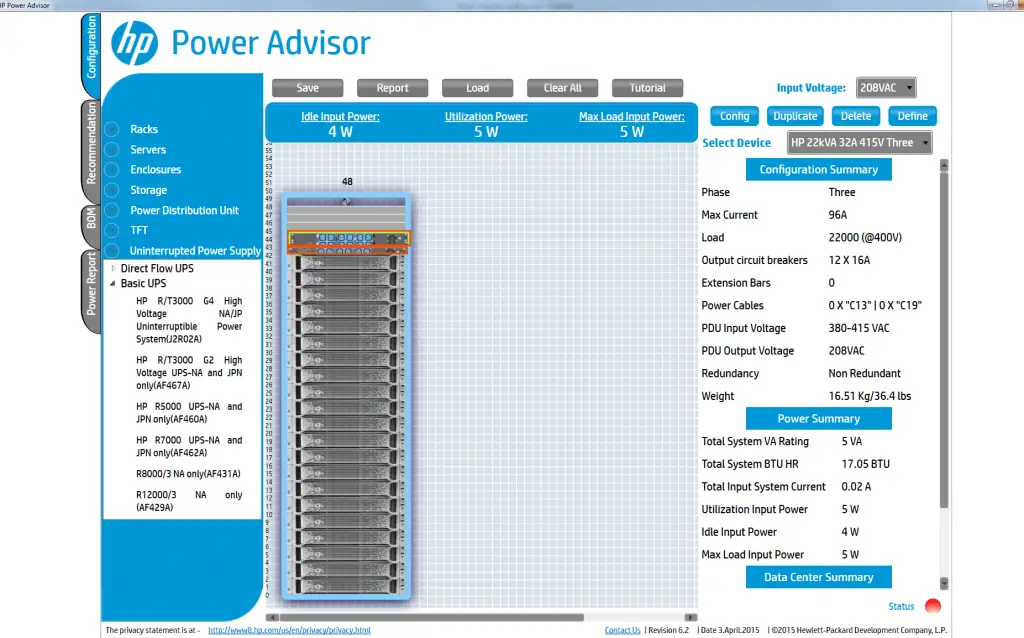 HP Power Advisor